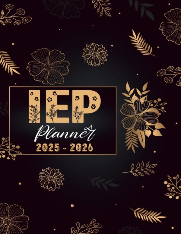 IEP Planner 2025-2026: IEP Organizer and Caseload Record Book for ...