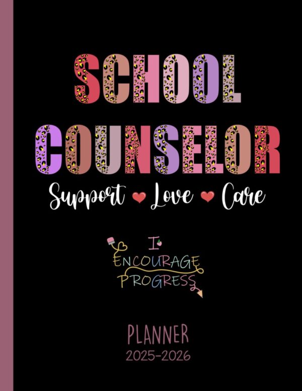 School Counselor Planner 2025-2026: Essential Organizer for Goal ...