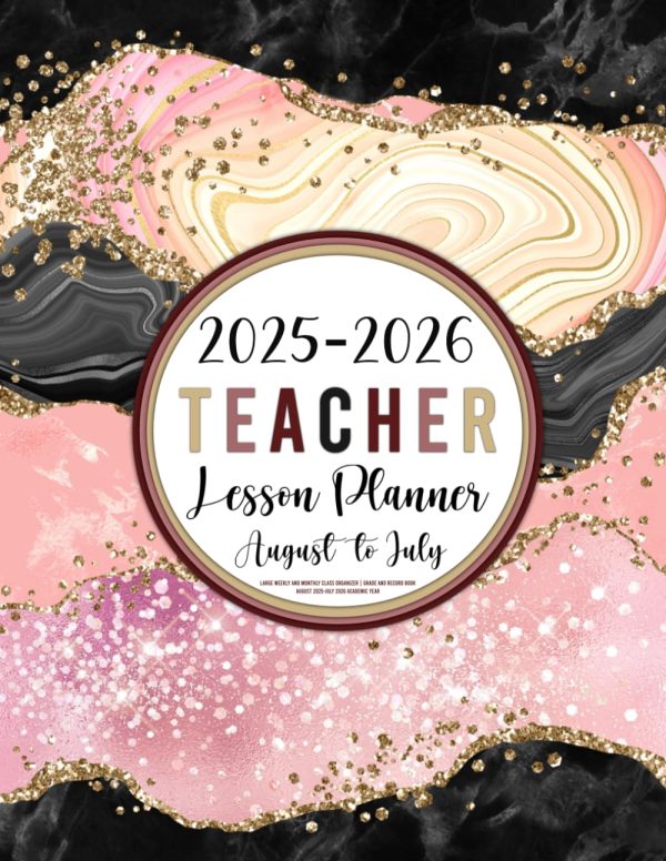 Teacher Lesson Planner 2025-2026: Large Weekly and Monthly Class ...