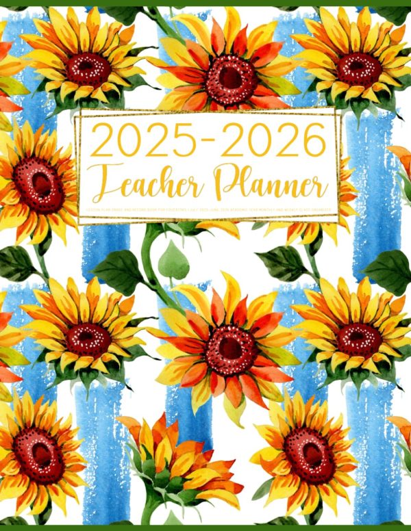 2025-2026 Teacher Planner: Lesson Plan Grade and Record Book for ...
