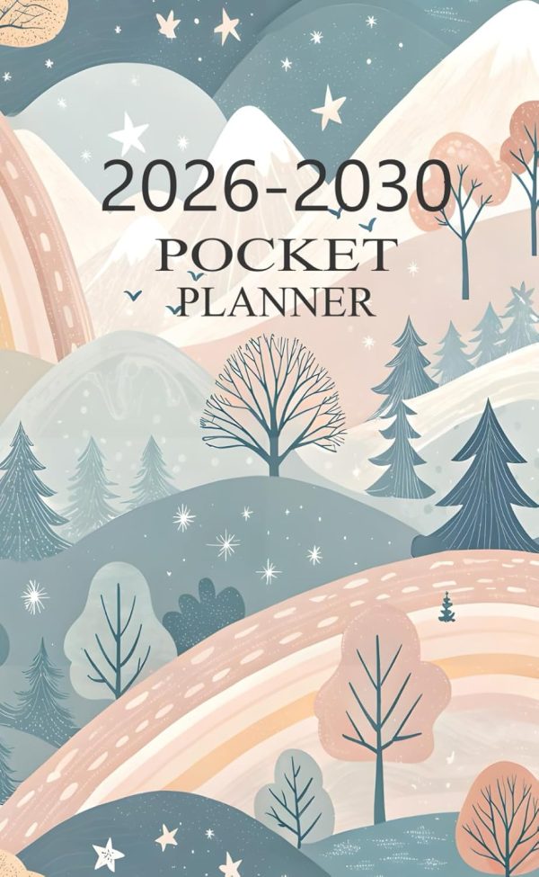 2026 -2030 Pocket Planner: 5 Year Calendar Schedule Agenda and ...