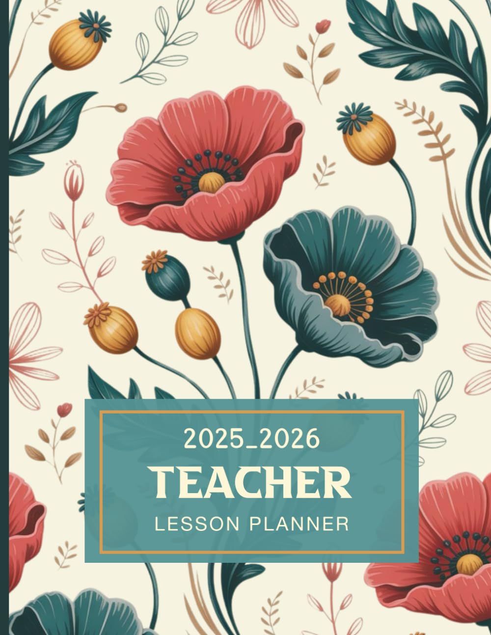 Teacher Lesson Planner 2025-2026: Lesson Plan Grade and Record Books ...