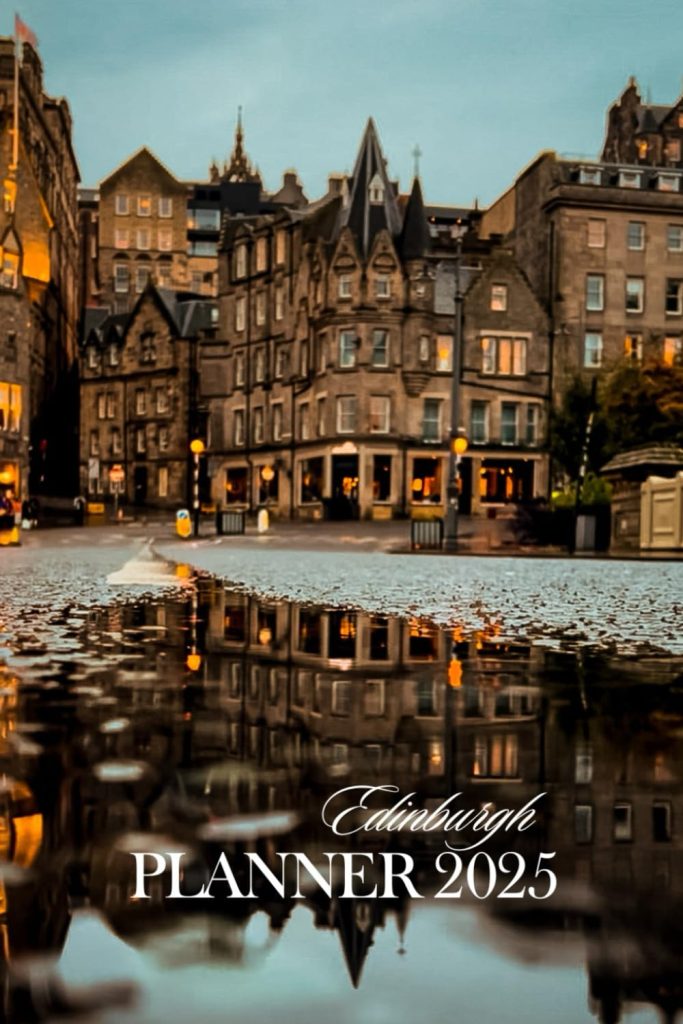 Edinburgh Planner 2025: Monthly and Week to View Monday Start Waverley ...