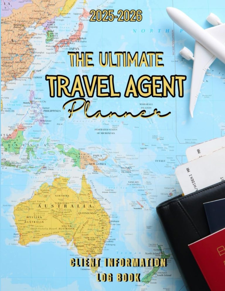 The Ultimate Travel Agent Planner 2025-2026: A Customer Contact Record ...