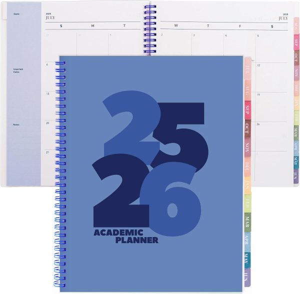 Rileys Academic Planner 2025-2026, Daily, Weekly & Monthly Planner ...