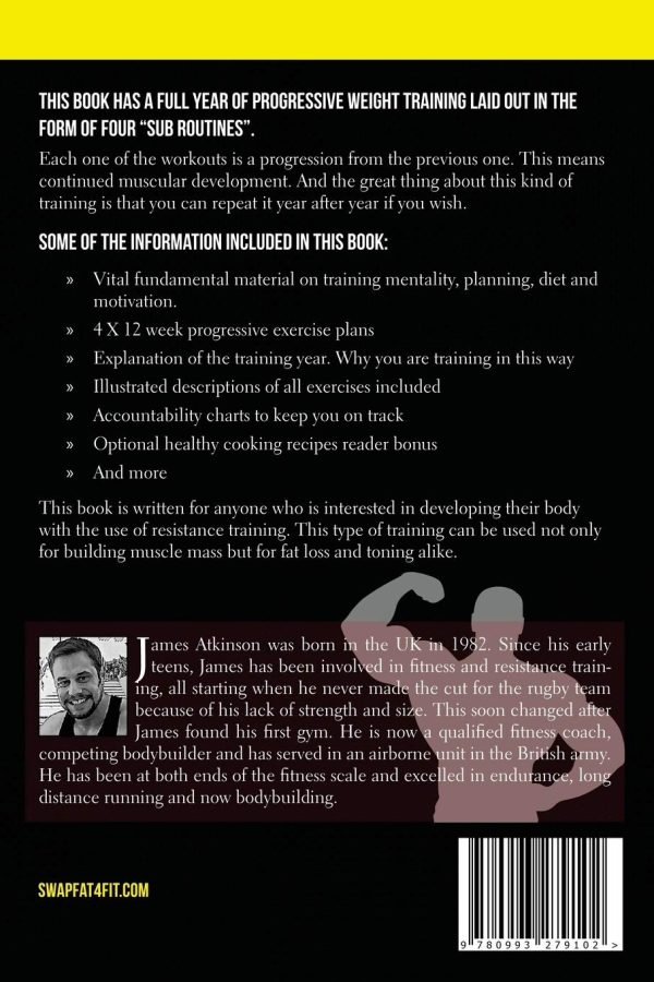 Jim's Weight Training & Bodybuilding Workout Plan: Build muscle and ...